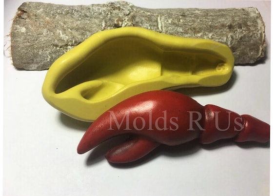Lobster Claw Mold Flexible Silicone Push Mold / Craft/ - Etsy