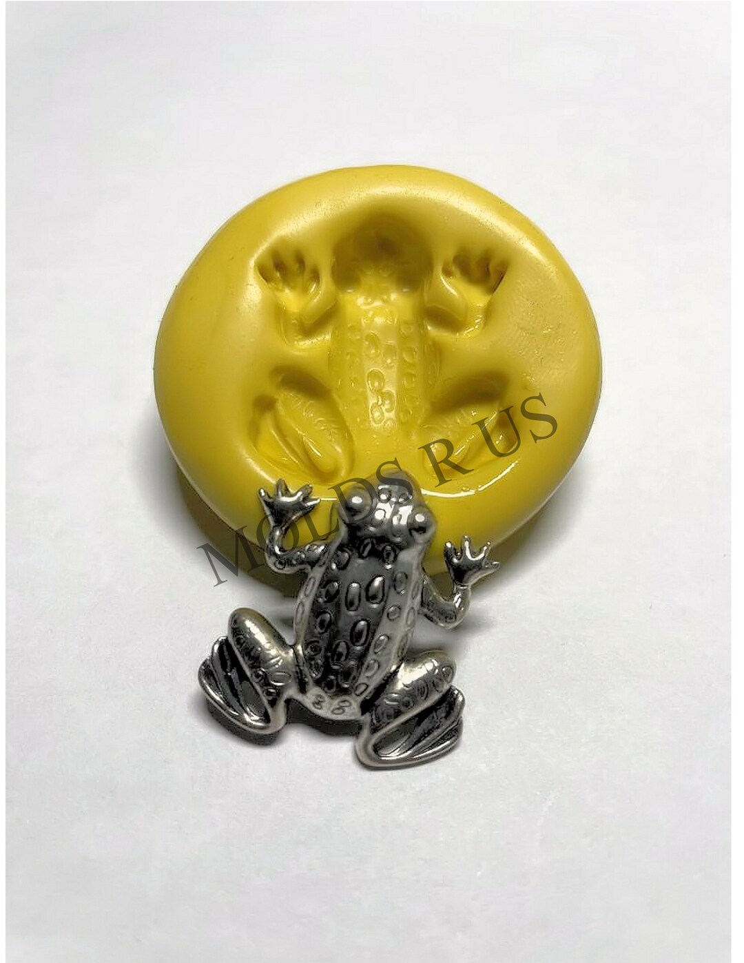 Frog Mold - Flexible Silicone Push Mold / Craft/ Dessert/ Mini Food ...
