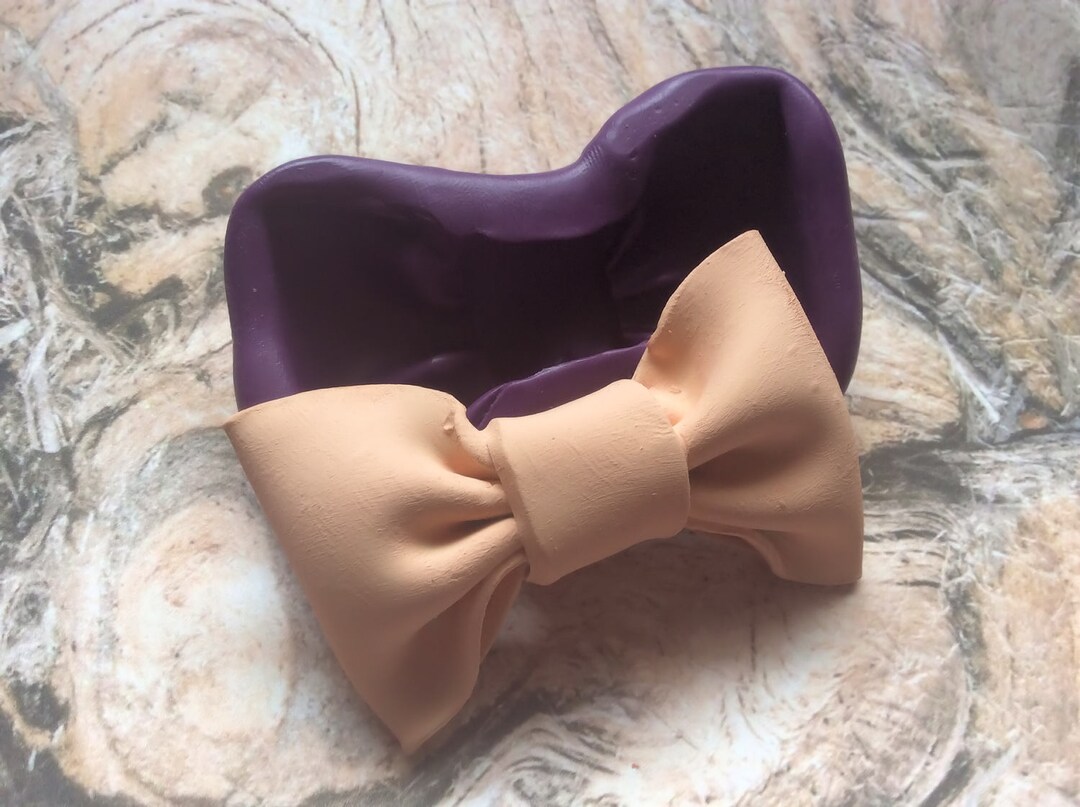 Large Bow Mold Flexible Silicone Mold/ Fondant/ Cake Decoration - Etsy