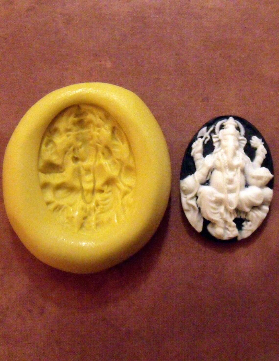 Ganesha: Lord of Success- Flexible Silicone Mold /mini Food/ Jewelry ...