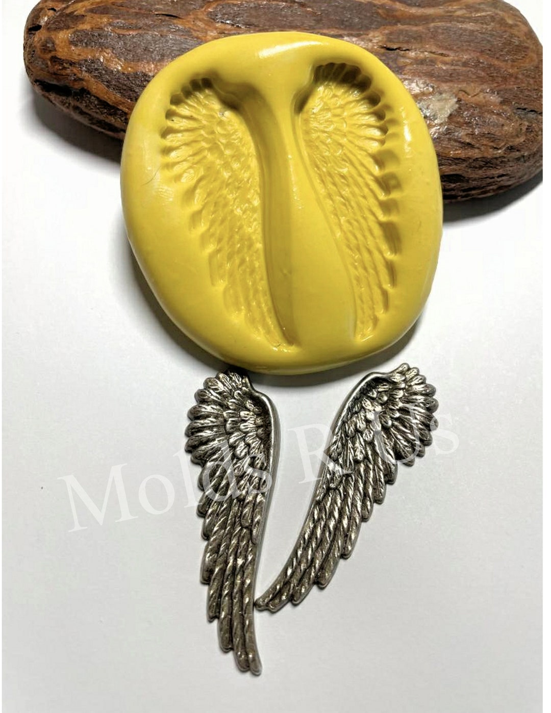 Wings Set- Flexible Silicone Push Mold Fondant / Cake Decoration /craft ...