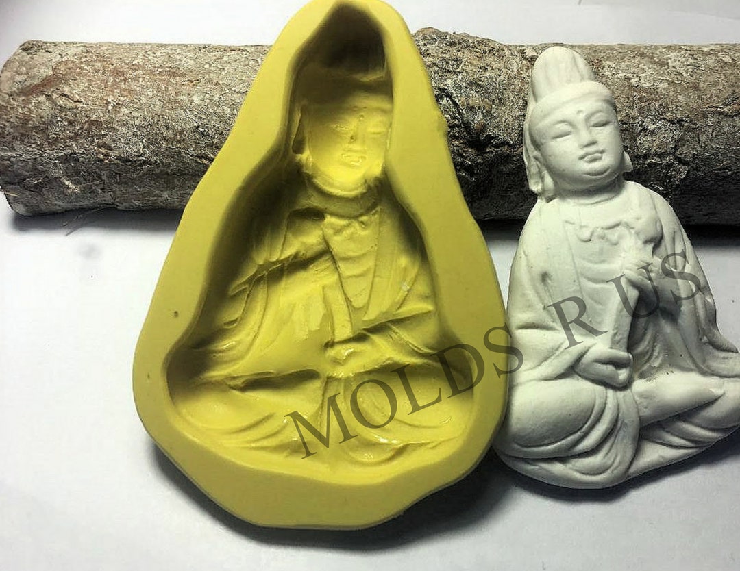 Buddha Mold- Flexible Silicone Push Mold / Craft/ Dessert/ Mini Food ...