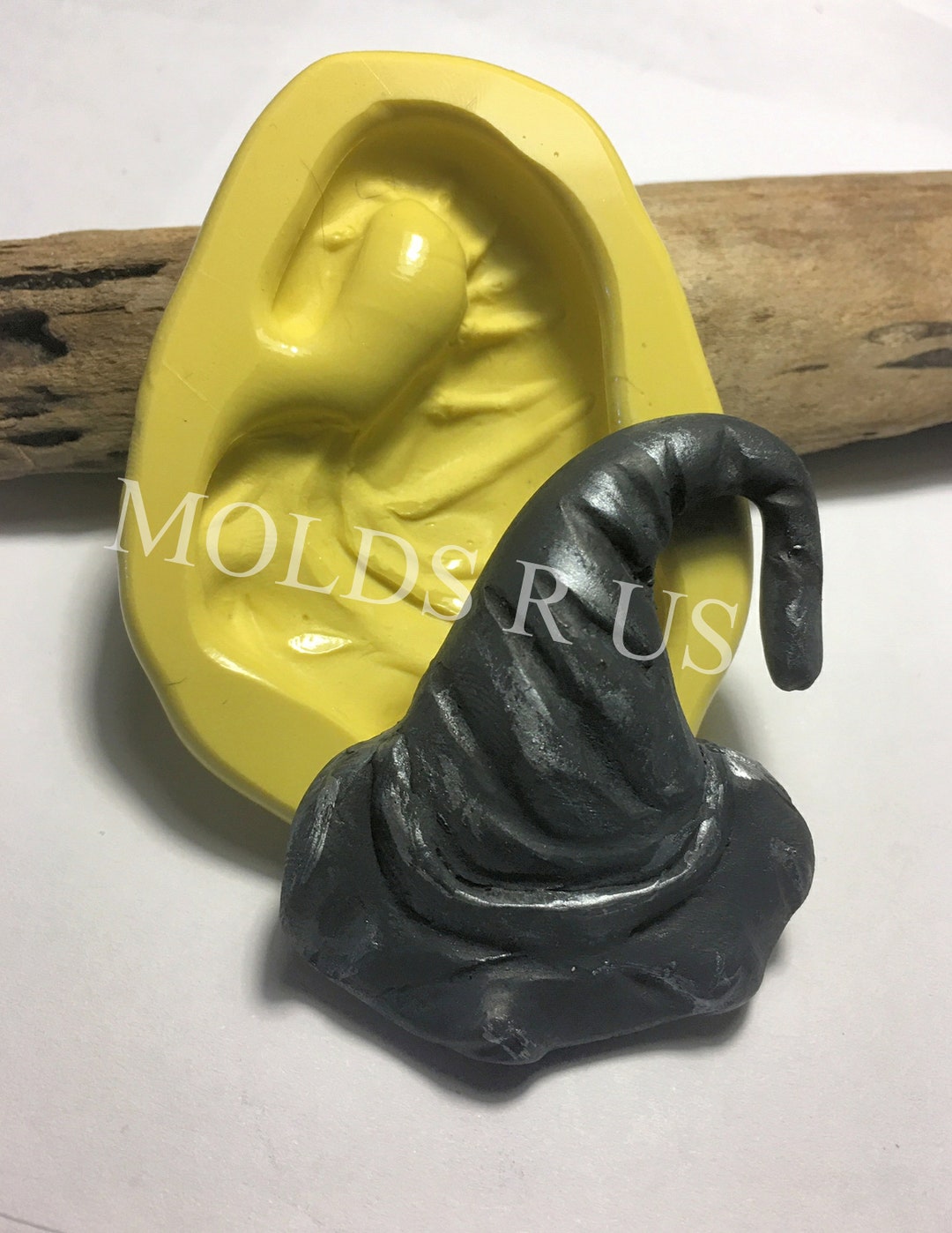 Witches Hat Mold- Flexible Silicone Push Mold / Craft/ Dessert/ Mini ...