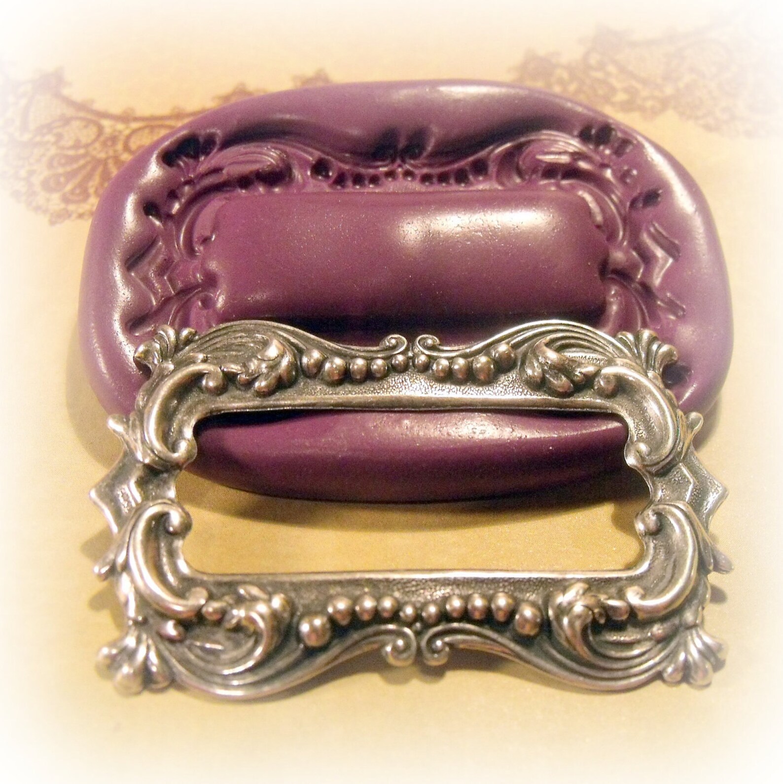 Victorian Rectangle Frame / Setting Flexible Silicone Mold / - Etsy