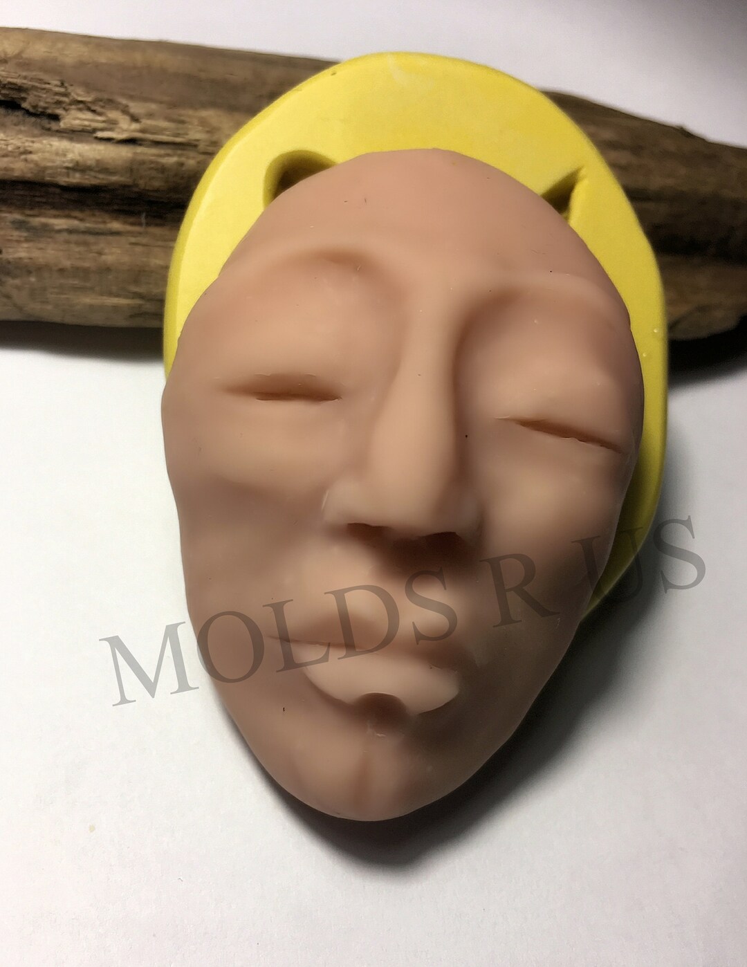 Face Altered Art Face Art Deco Flexible Silicone Mold - Etsy