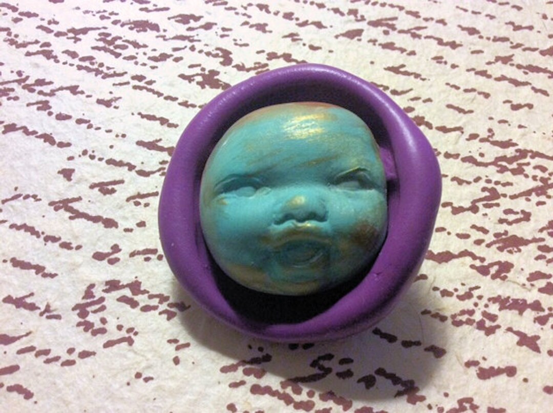 Cute Baby Face Flexible Silicone Mold / Mould - Etsy