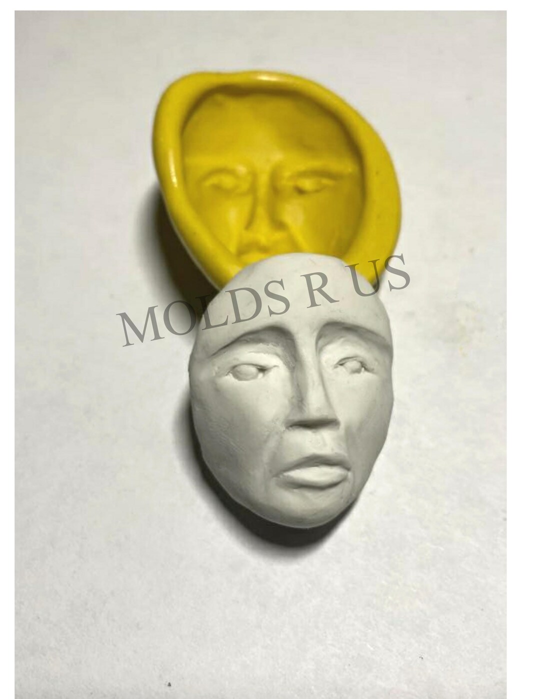 Face Mold Silicone Push Mold / Craft/ Dessert/ Mini Food /resin/jewelry ...