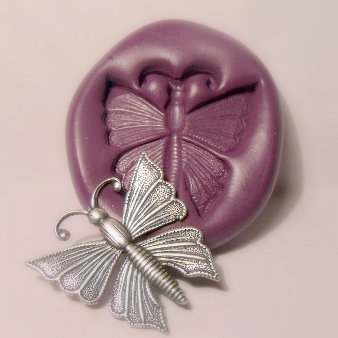 Butterfly Mold- Flexible Silicone Push Mold / Craft/ Dessert/ Mini Food ...