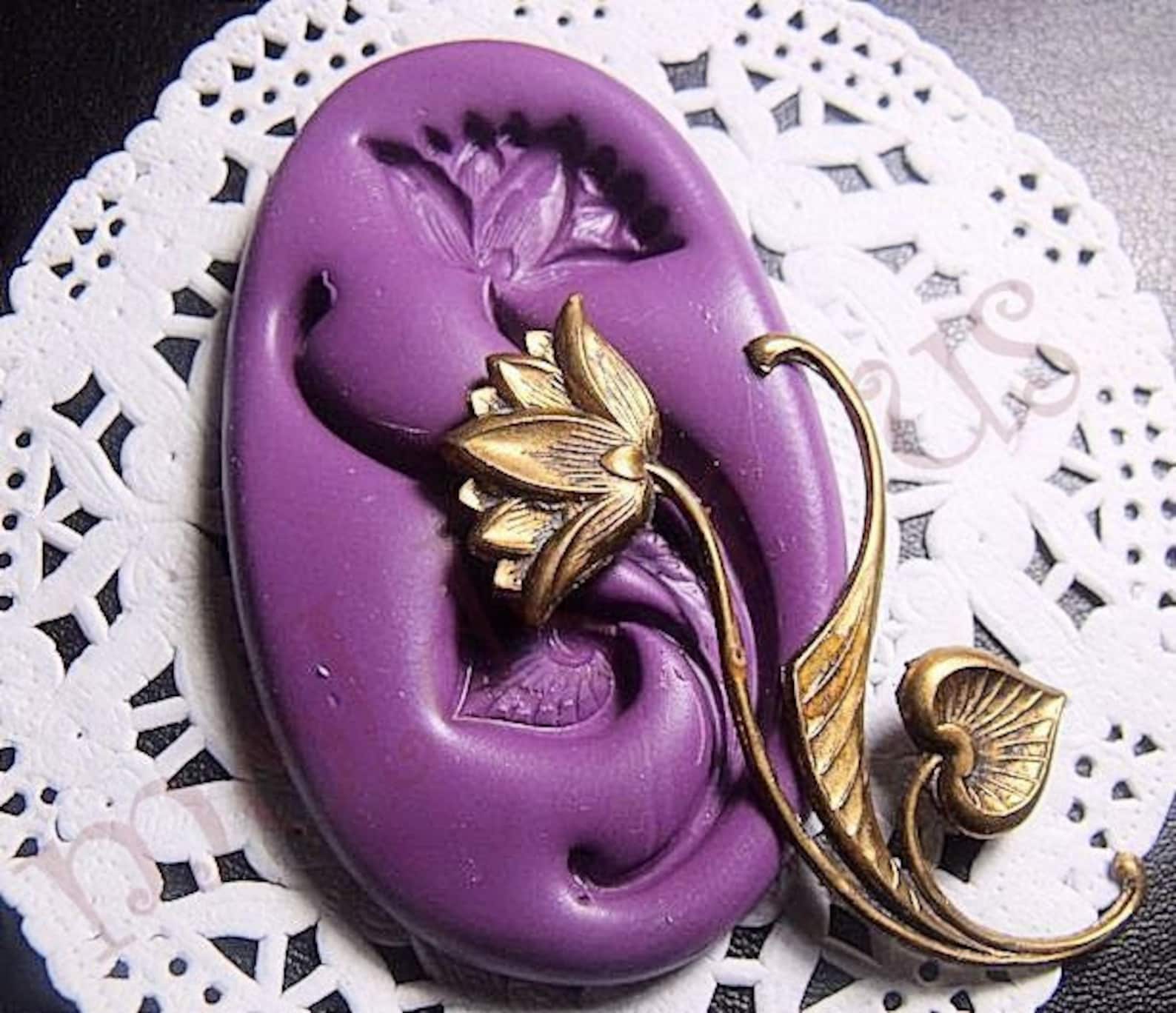 Large Flower Flexible Silicone Mold / Mould - Etsy