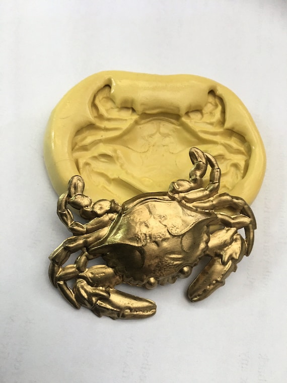 Large Crab Flexible Silicone Mold | Etsy