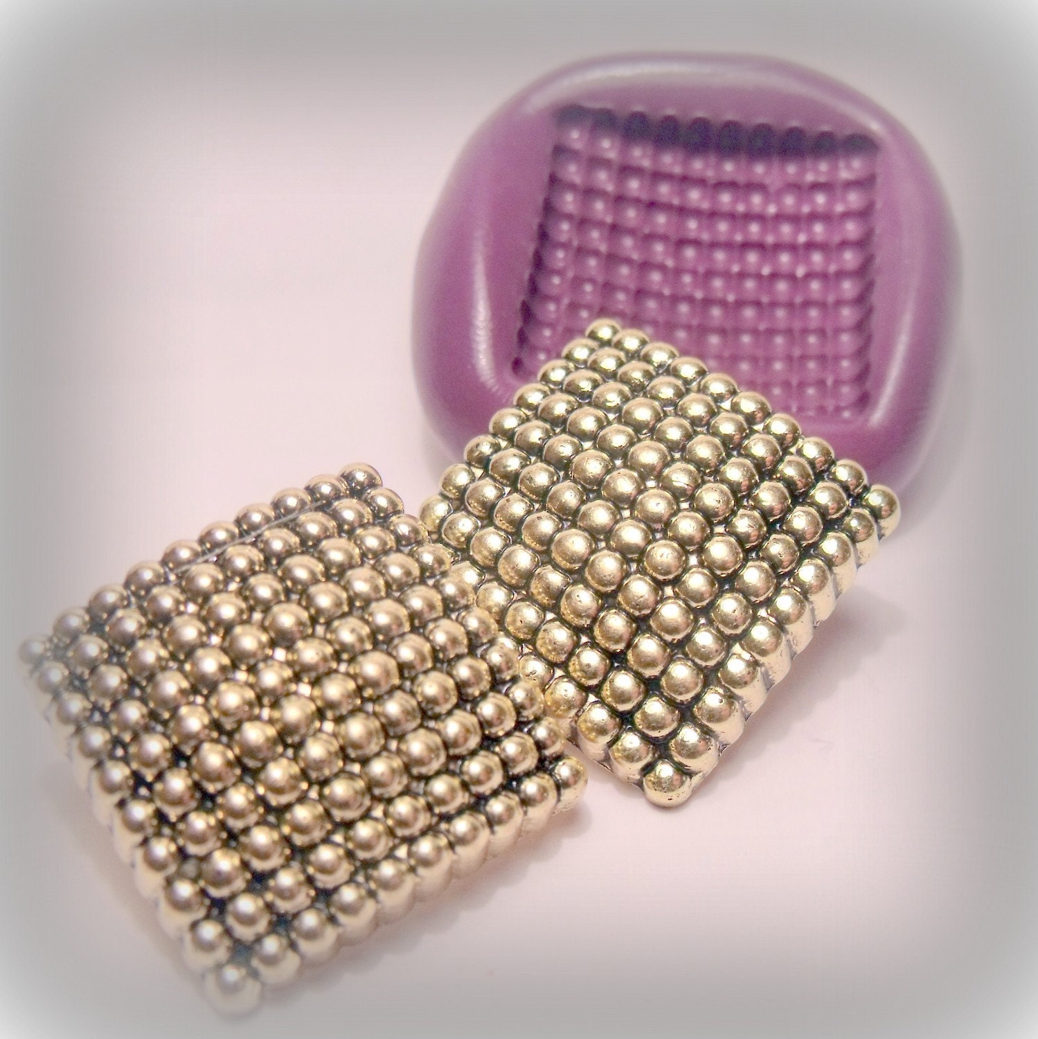 Large Square Art Deco Silicone Rubber Mold - Etsy