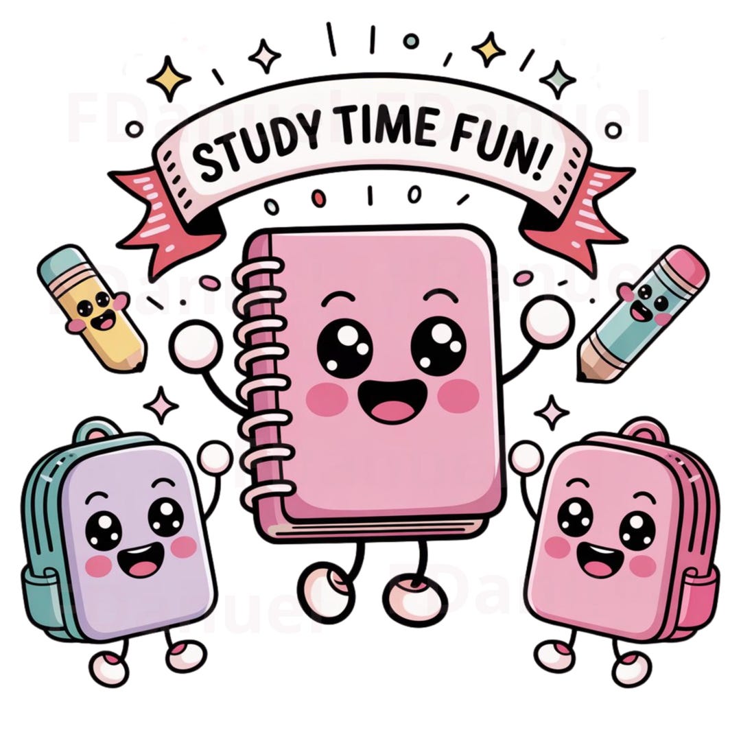 Kawaii Back to School Stickers | Cute School Supplies | Back to School ...