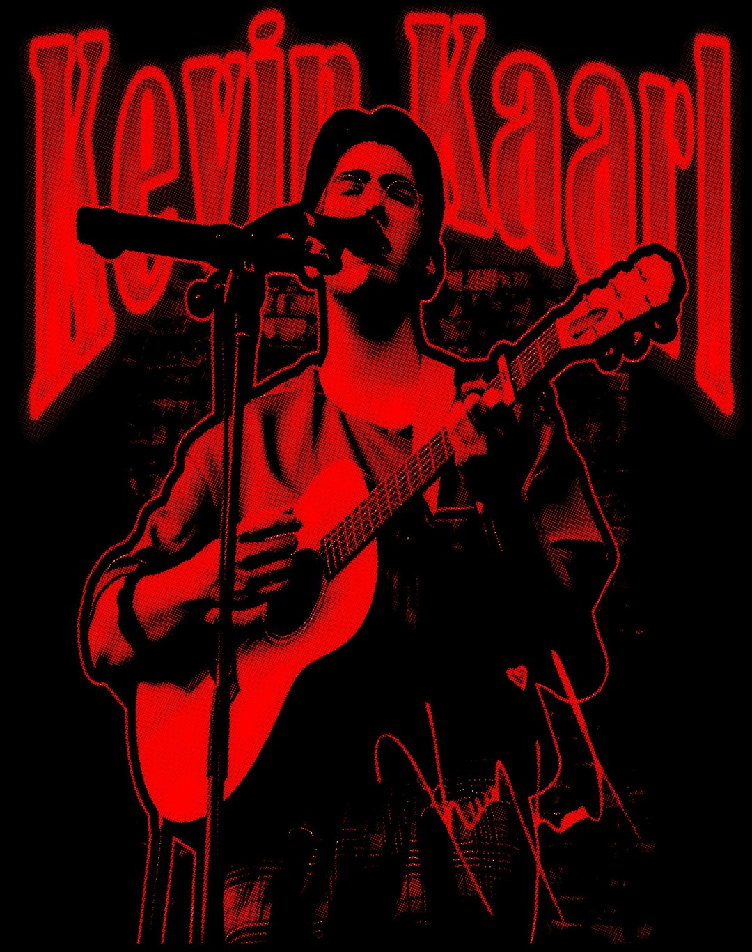 Design KEVIN KAARL Dtf Png Halftones T Shirt Digital Screen Printing ...