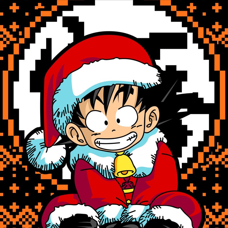 Goku Christmas - Etsy