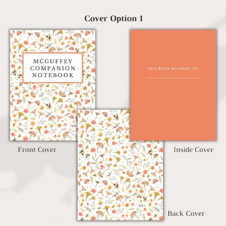 K-2nd Grade Mcguffey Reader Companion Notebook - Etsy