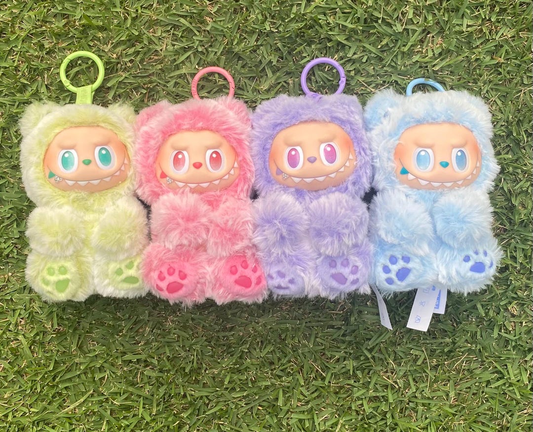 Rosto Labubu autêntico personalizado no urso de goma Hacipupu HaciBubu ...