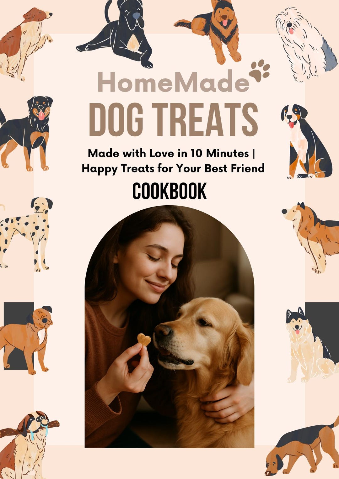 Homemade Dog Treats Recipe Book: Easy DIY Healthy Snacks (PDF Download ...