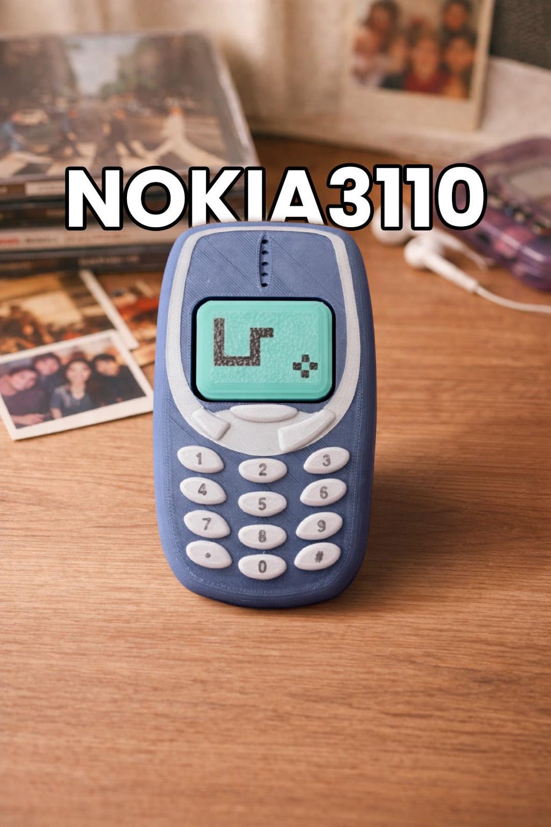 Nokia Style Fidget Keychain, Retro Phone Clicker, 2000s Nostalgia Toy ...