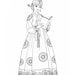 Korean Hanbok Coloring Book: 26 Unique Art Pages (PDF/PNG Download) - Etsy