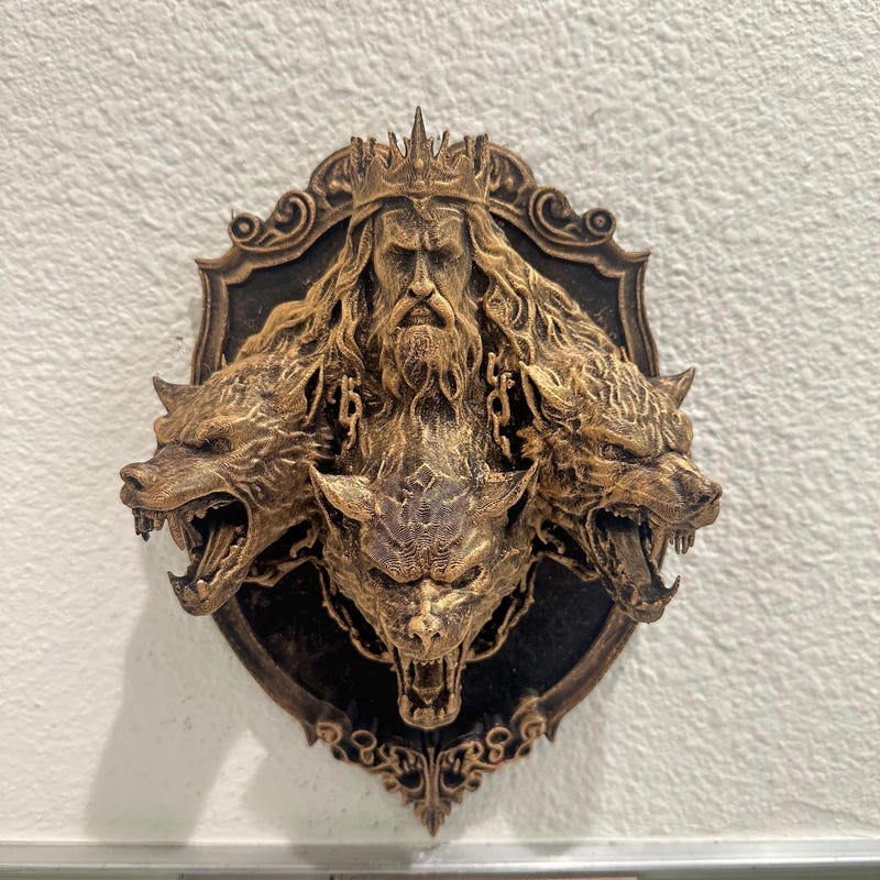 Dark Fantasy Art Plaque - Etsy
