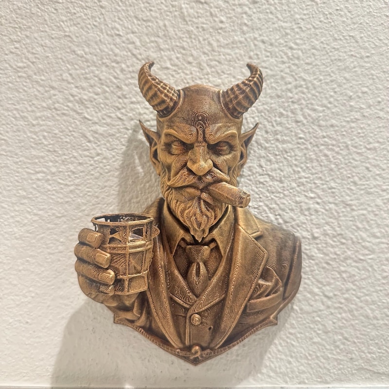Demon Man Sculpture - Etsy