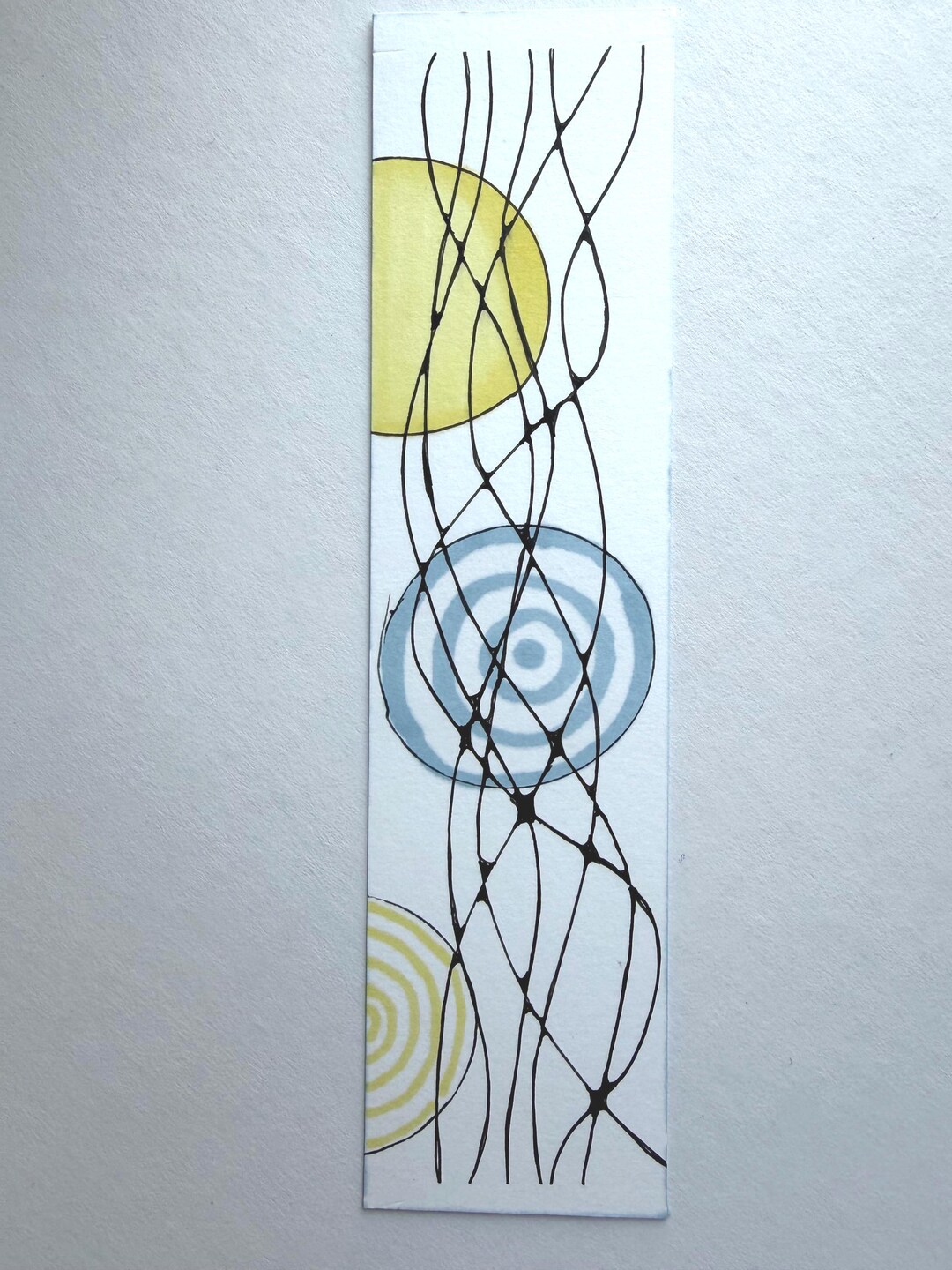 Zendoodle and Circle Bookmark (request Your Desired Color Palette ...