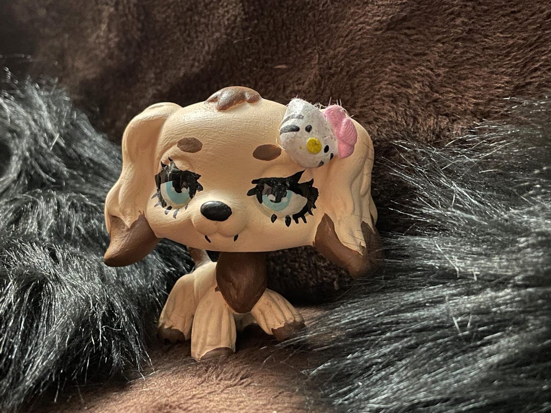 Hey Kitty Cocker Spaniel LPS Littlest Pet Shop OOAK Custom - Etsy