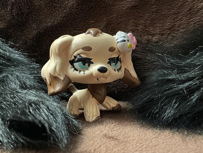 Hey Kitty Cocker Spaniel LPS Littlest Pet Shop OOAK Custom - Etsy