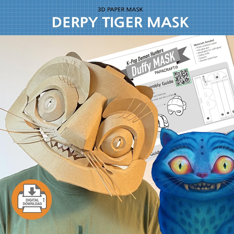 Derpy the Tiger Costume - Etsy