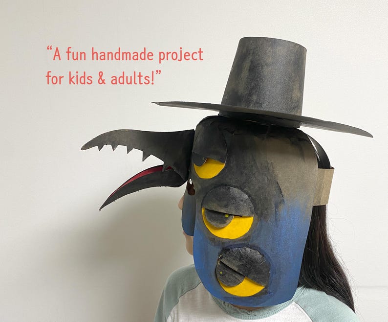 Magpie Mask | Kpop Bird Costume | Kpdh Bird Mask | Christmas Gifts for ...