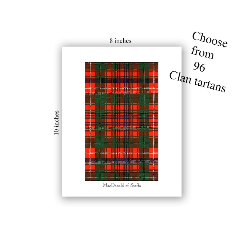 Scottish Clan Plaids - Etsy