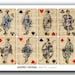 Asian Playing Cards Oriental Japanese Digital Paper Printable Download ...