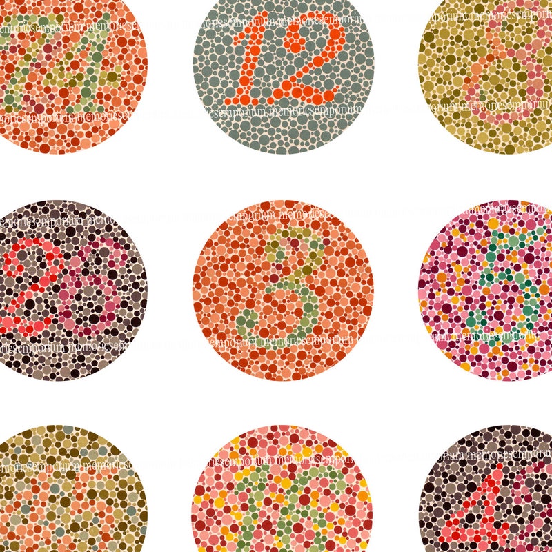 Color Blind Test - Etsy Norway
