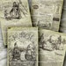 Punch Newspaper Four Old Large Repro Newsprint Pages Decoupage ...