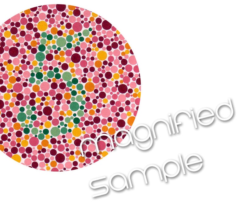 Eye Chart Color Blind Ishihara Test Circles Printable Download - Etsy ...