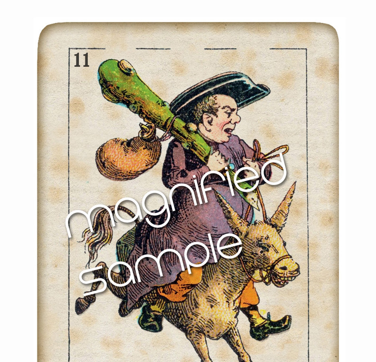 Baraja Mistica Playing Card Game Printable Download Antique Spanish ...