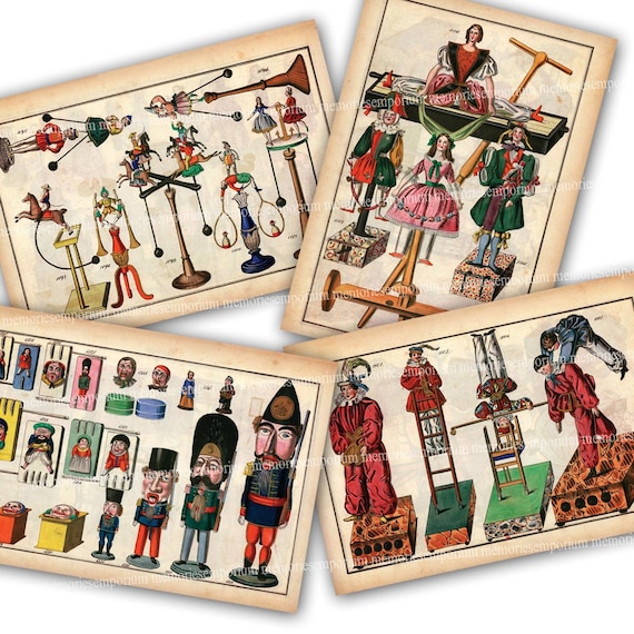Antique Toy Catalog Pages Instant Printable Download Clockwork - Etsy