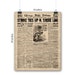 Old American Newspapers, Printable Paper Pack, Vintage US Old Newspaper ...