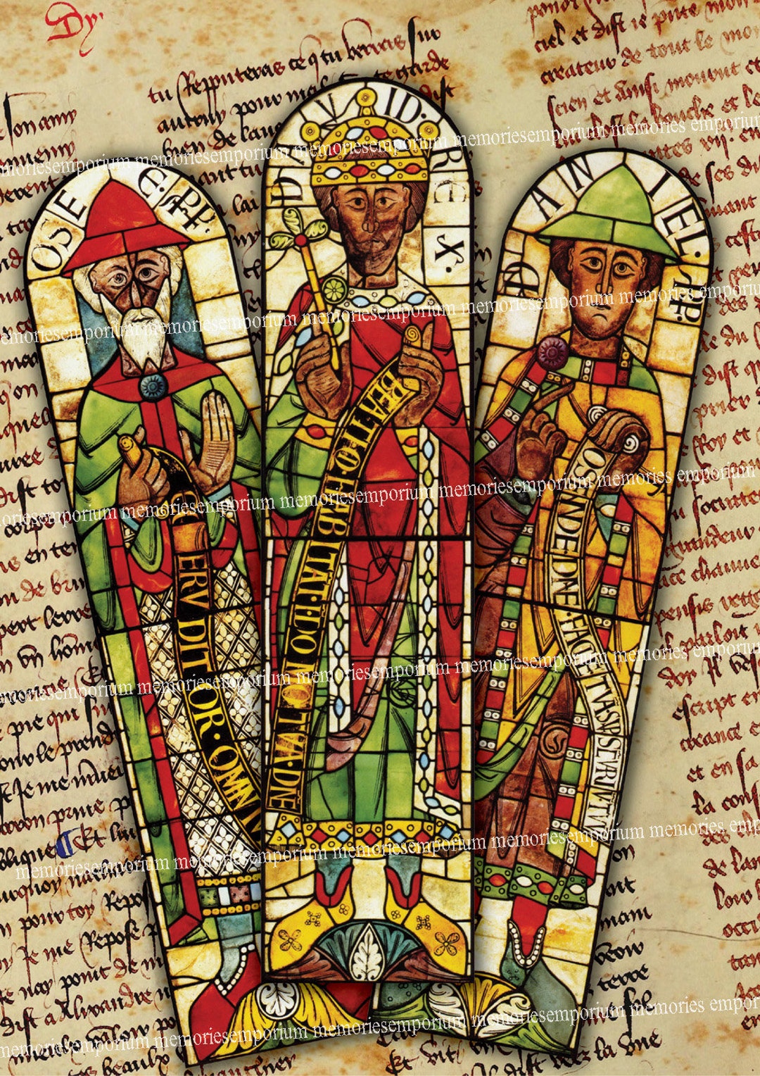 Bible Bookmarks Book Marks Medieval Biblical Booklover Book Lover ...