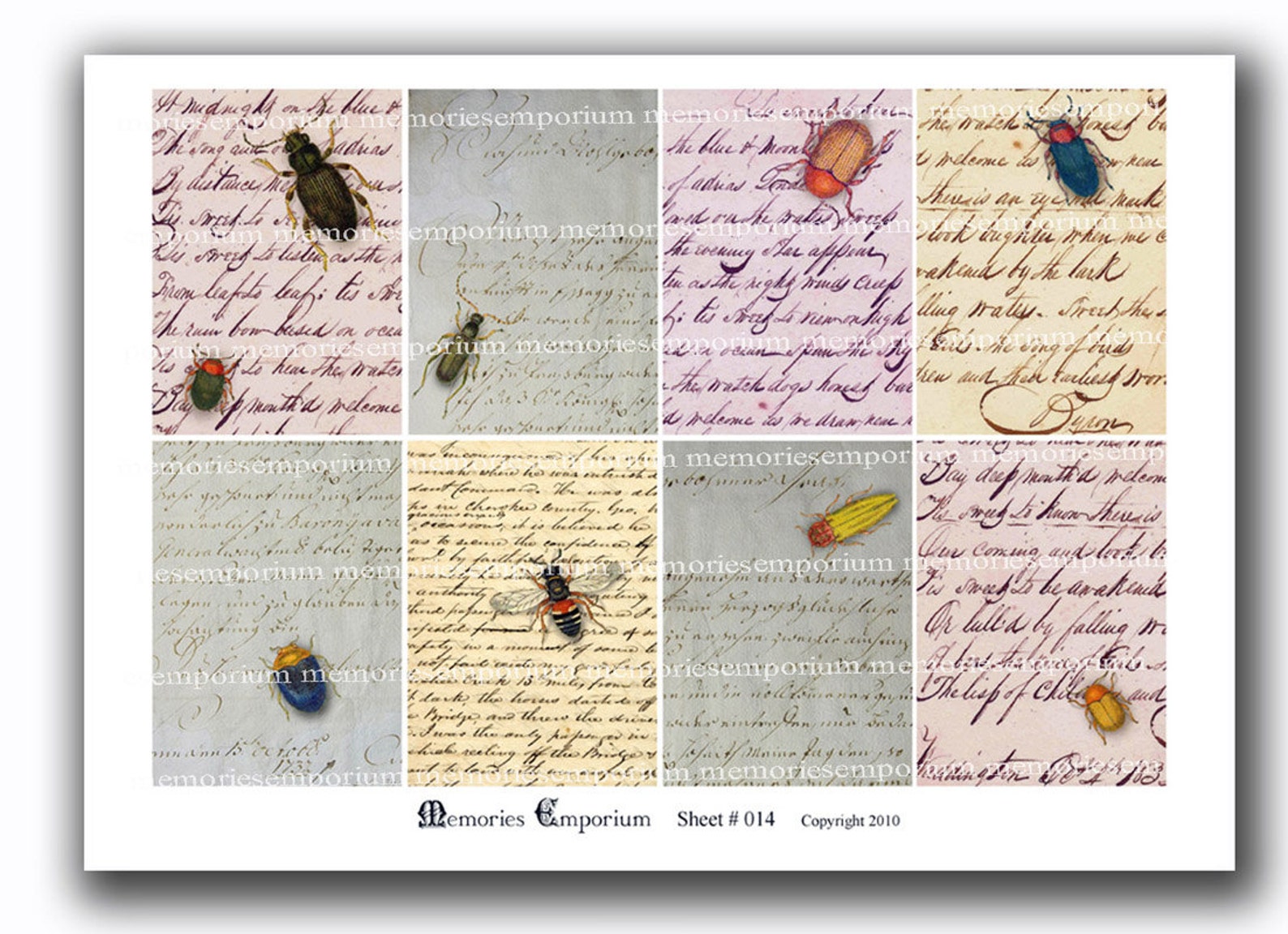 Antique Handwriting Clipart Printable Download Letters - Etsy