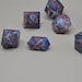 Riptide - Ocean Dice, Beach Dice Dice, Water Dice, Handmade Resin Sharp ...
