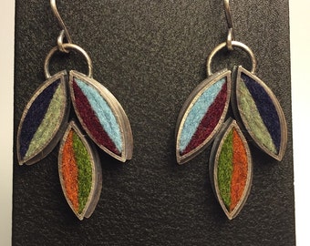 Lotus Flower Brooch Earth Tone Palette | Etsy