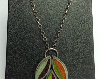 Lotus Flower Brooch Earth Tone Palette | Etsy