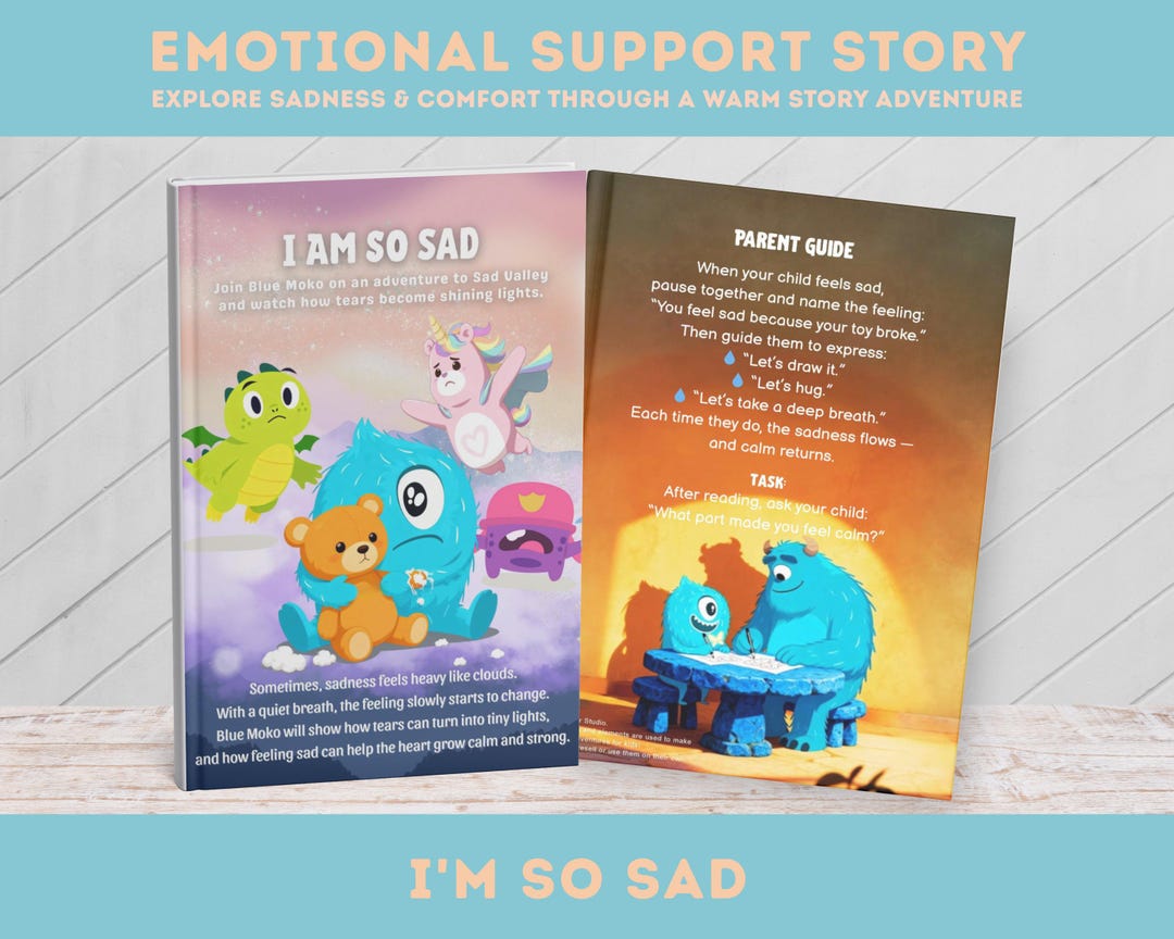 I Am so Sad | Feelings Island Series | Emotional Support Story for Kids ...