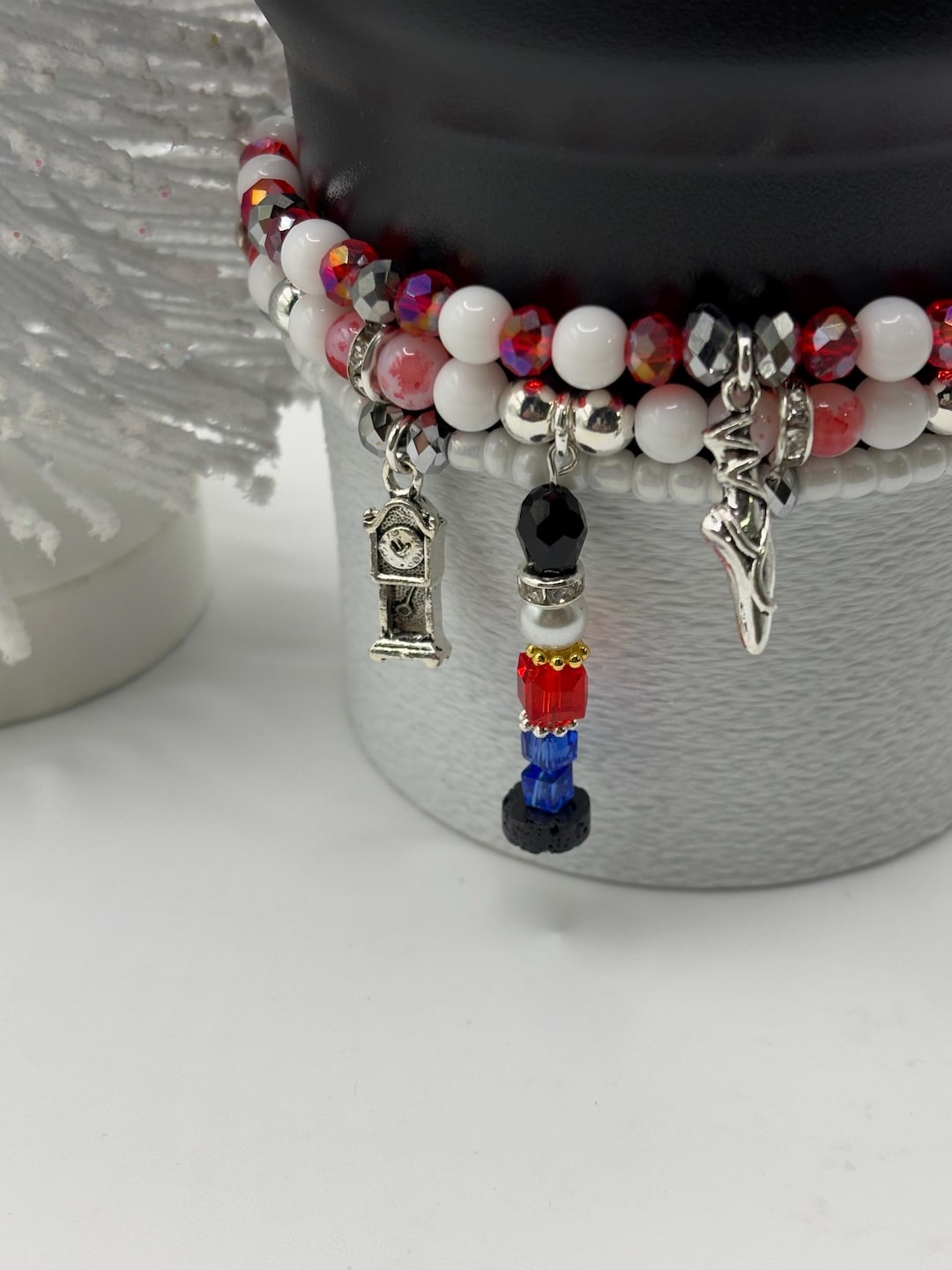 Christmas Nutcracker Stanley Cup Bracelet | Tumbler Accessories ...