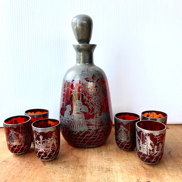 Cordial Set - Etsy