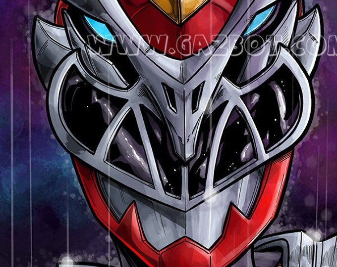 Power Rangers: Cosmic Fury Red Ranger - Etsy