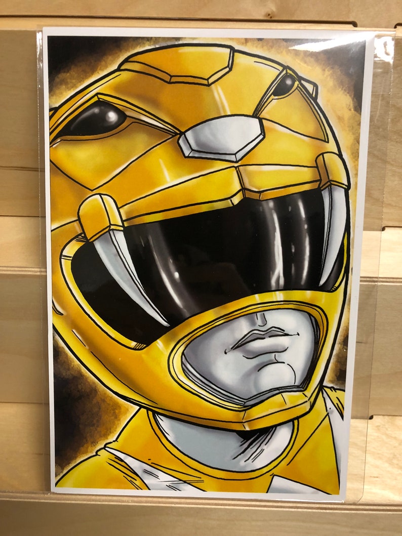 Power Rangers: MMPR Yellow Ranger | Etsy