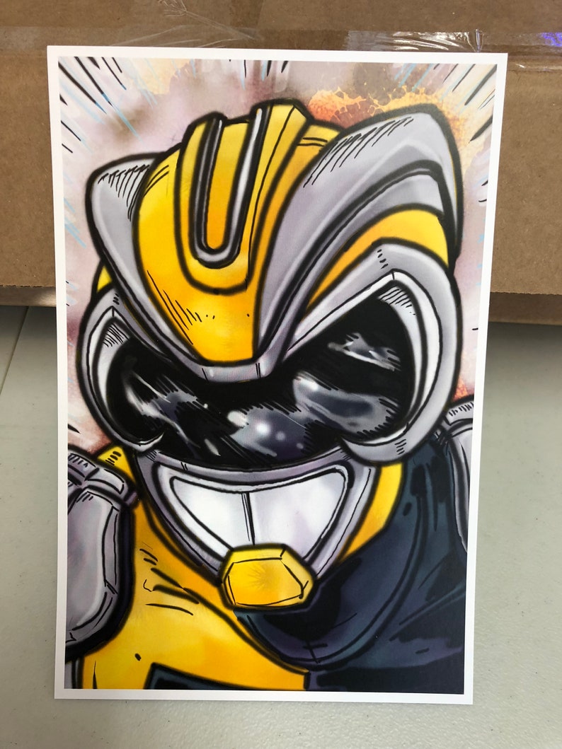 Power Rangers: Hyperforce Hyperforce Yellow Jack Thomas - Etsy