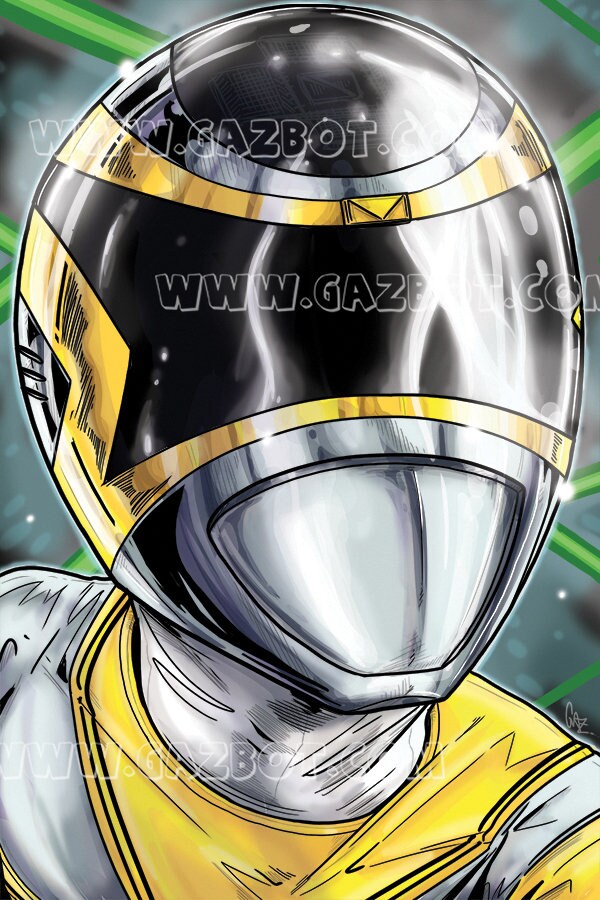 Power Rangers: in Space Silver Ranger - Etsy Hong Kong